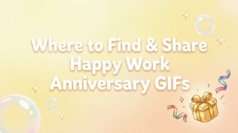 Happy Work Anniversary GIFs – Free Download & Share